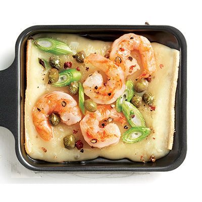 Our Recipes - Fritz Raclette Cheese with Shrimp and Sour Cream | Marché ...