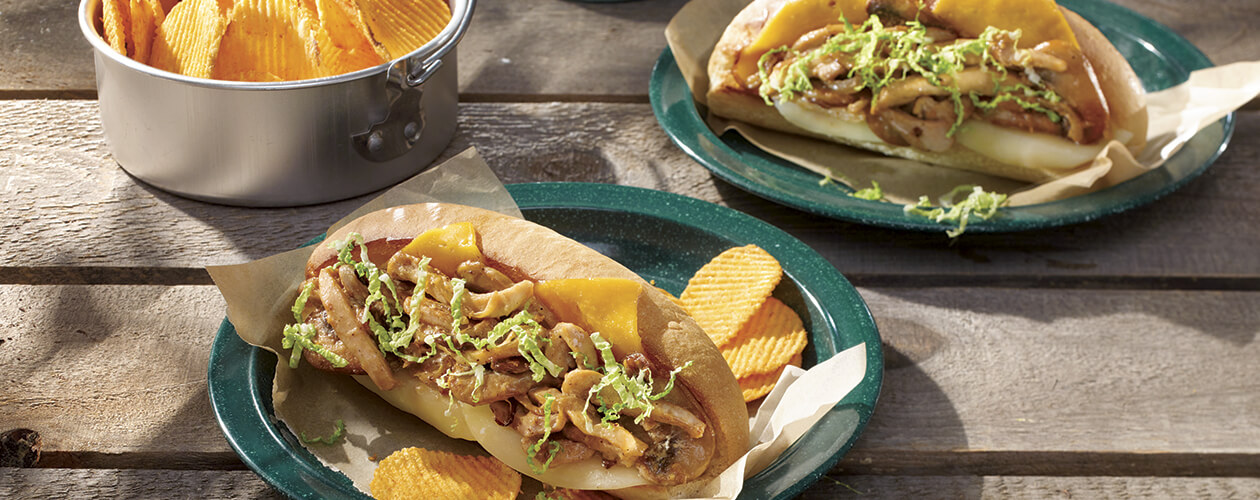 Our Recipes - Philly-style chicken cheesesteak sandwich | Marché Bonichoix