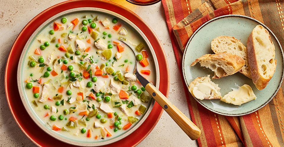 Soupe «pâté au poulet» | Marché Bonichoix